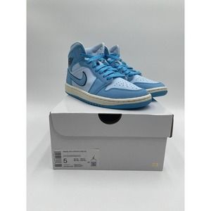 Nike | Shoes | New Nike Air Jordan Mid Se Womens Ice Blue Powder Blue ...